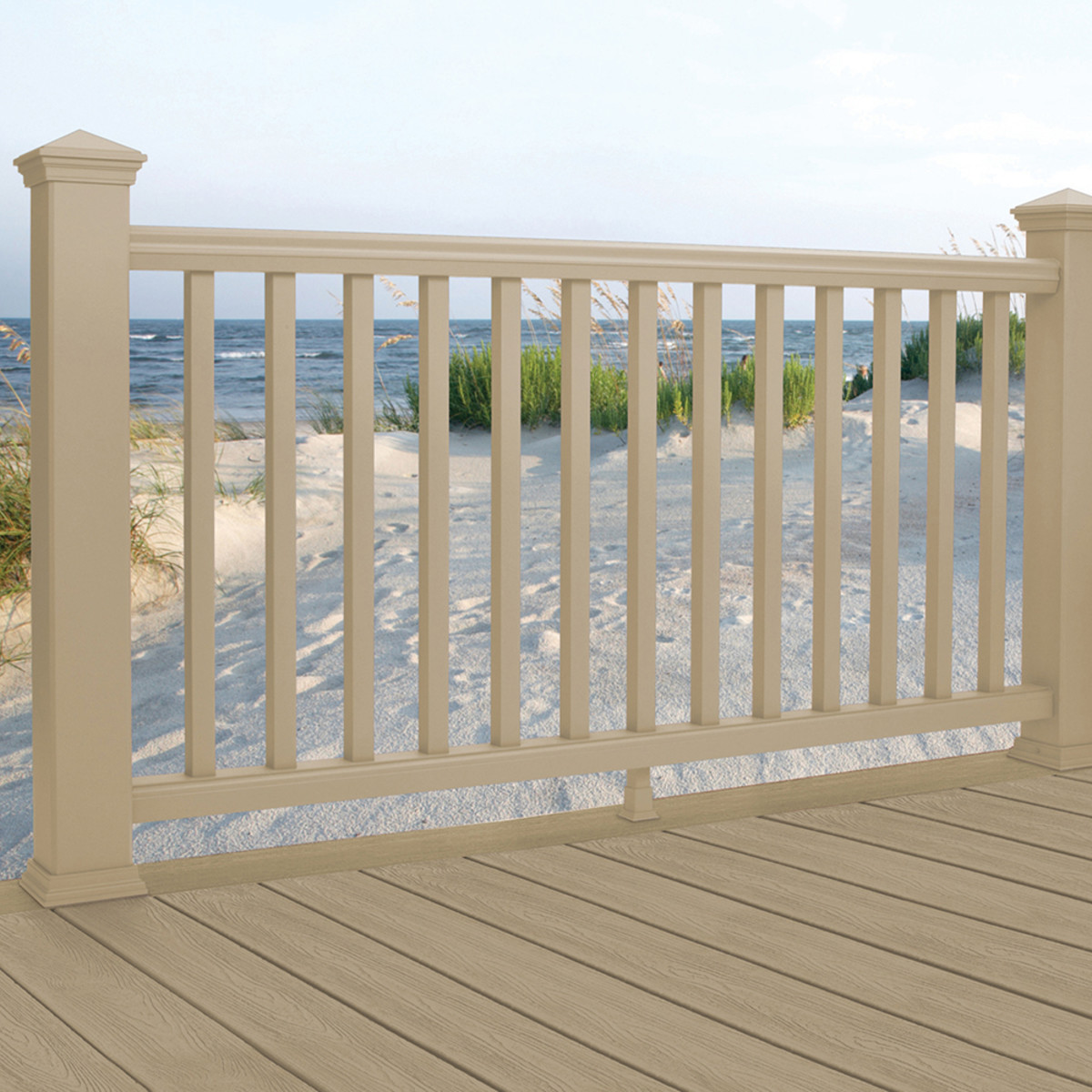 30.375-In Square Baluster Kit For 36-In Rail Height-16 Box-Rope Swing ...