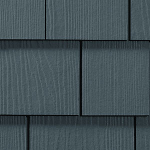 Hardie Shingle Hz5 15.25 In. x 48 In. Statement Collection Evening Blue ...